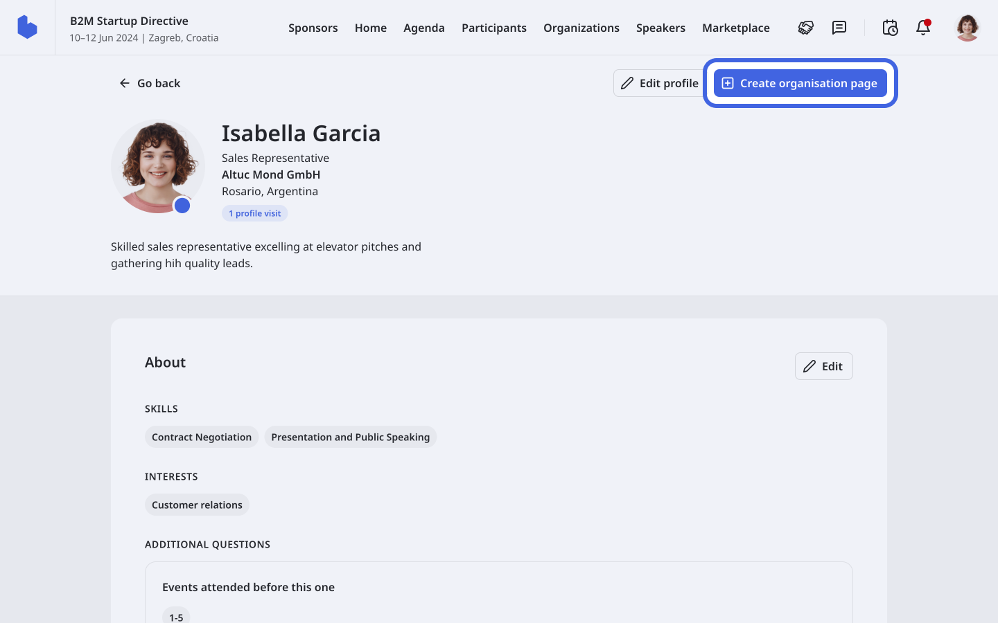 Creating & Editing Organization Page