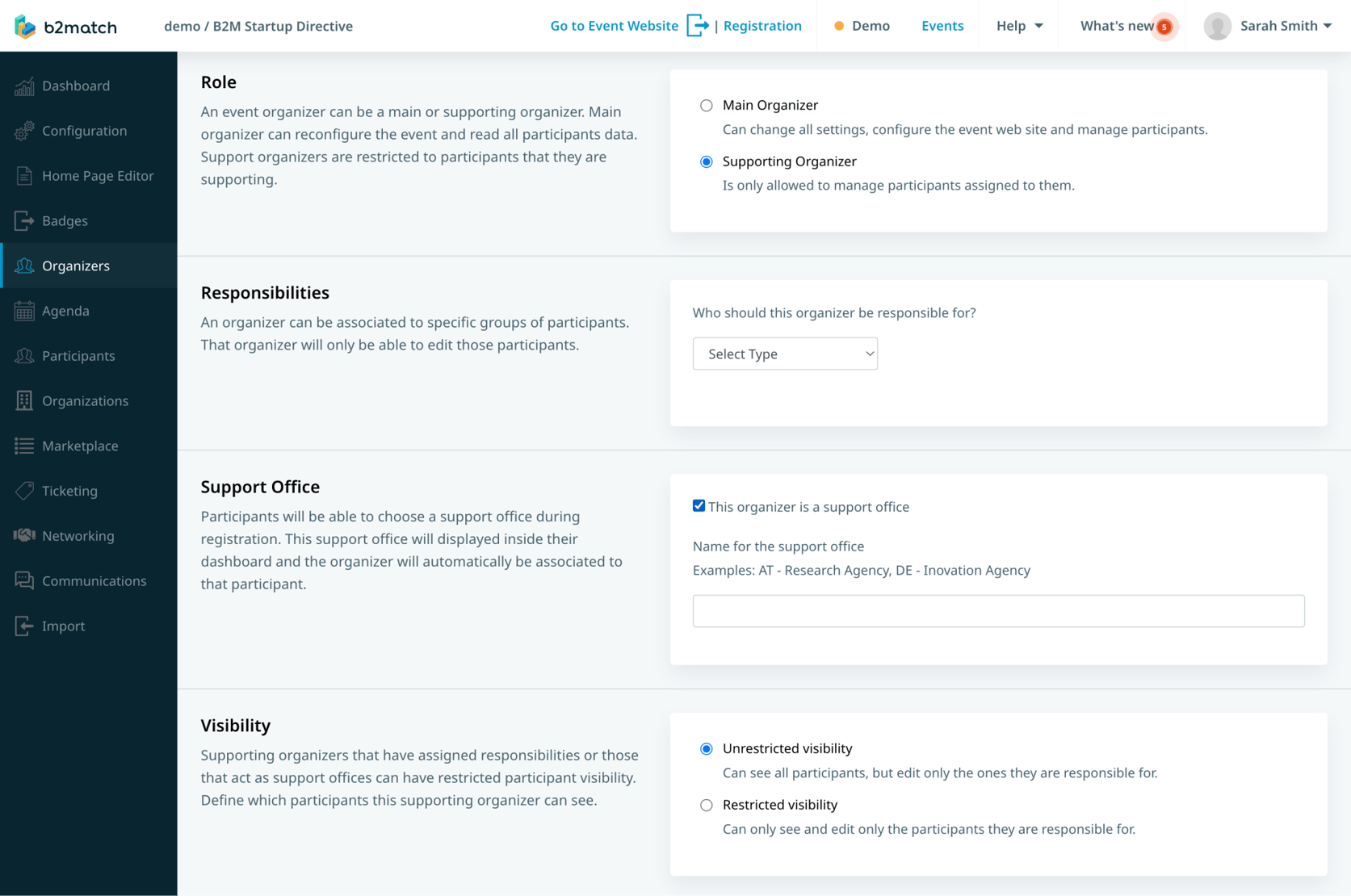 Understanding Organizer Roles