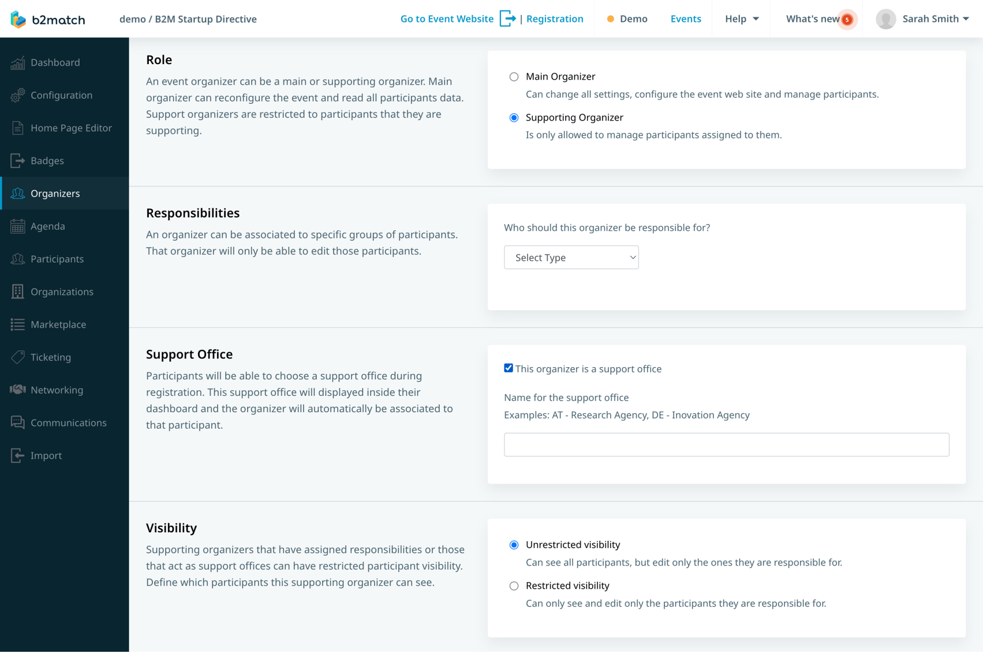 Understanding Organizer Roles