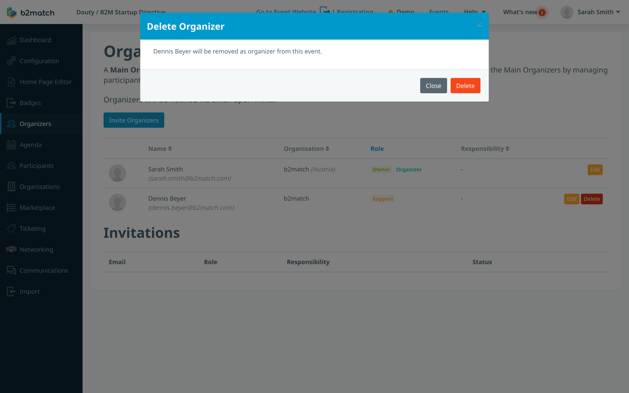Understanding Organizer Roles