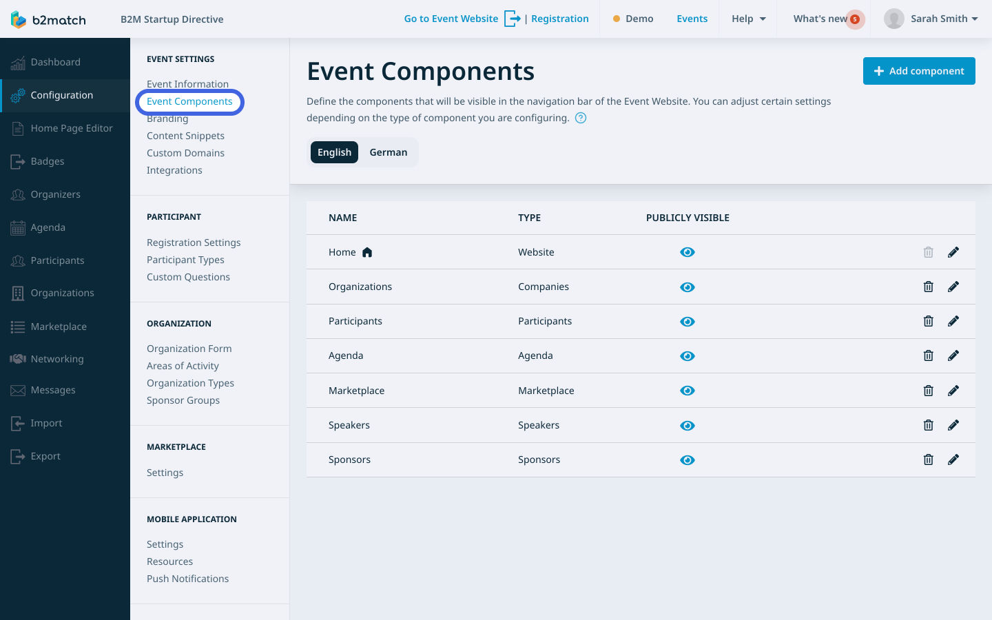 Understanding Event Components