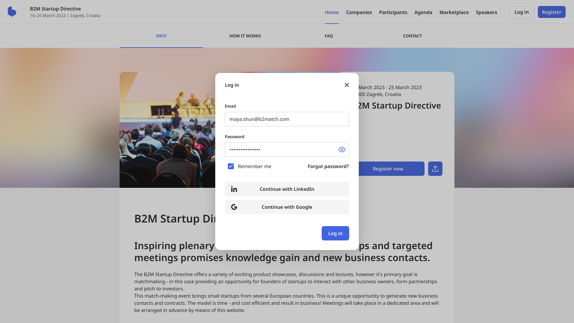 Logging In to Your Account