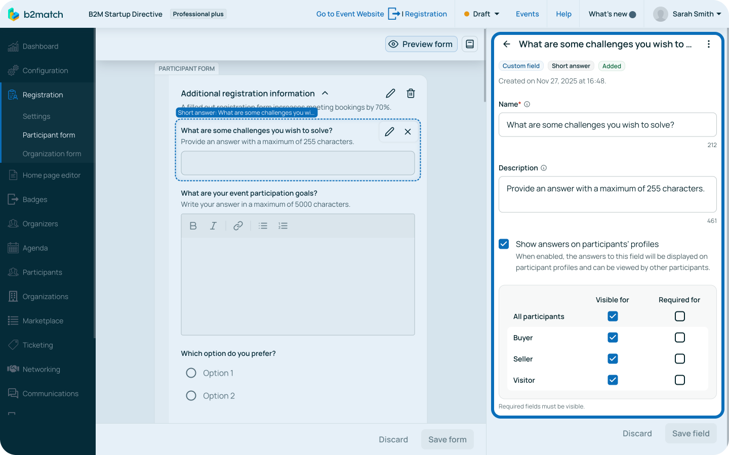 Types of Custom Fields